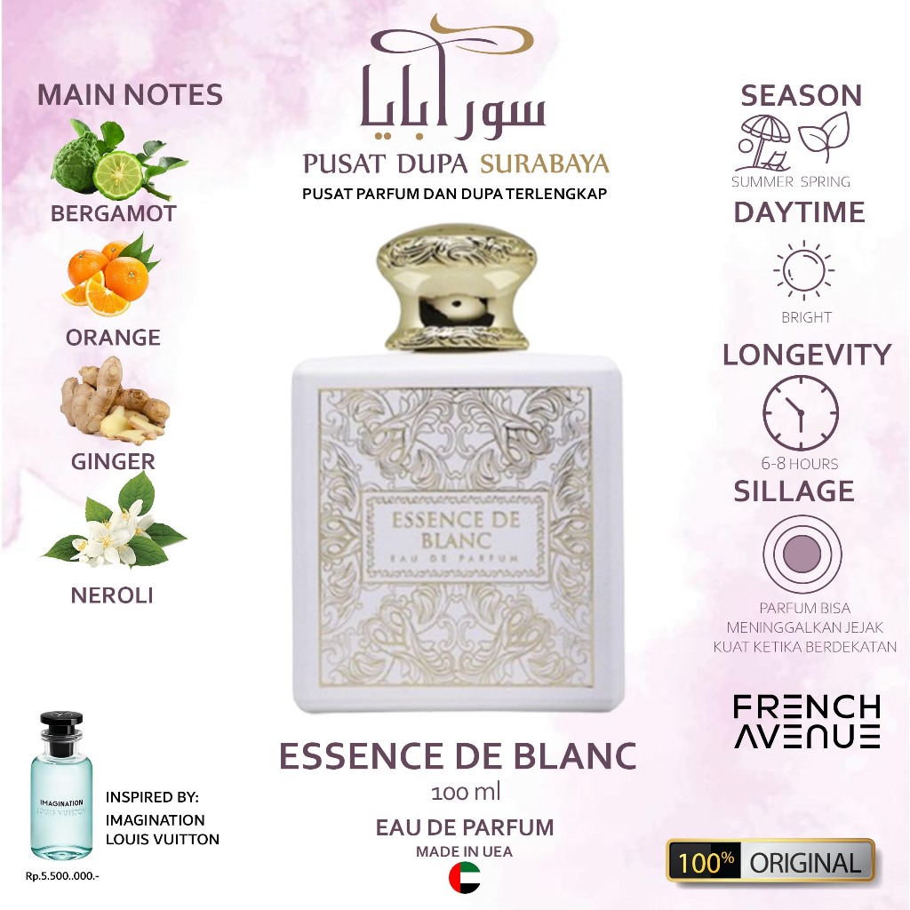 Jual Parfum Asli Arab Original Premium french avenue d Parfume/ Essence ...