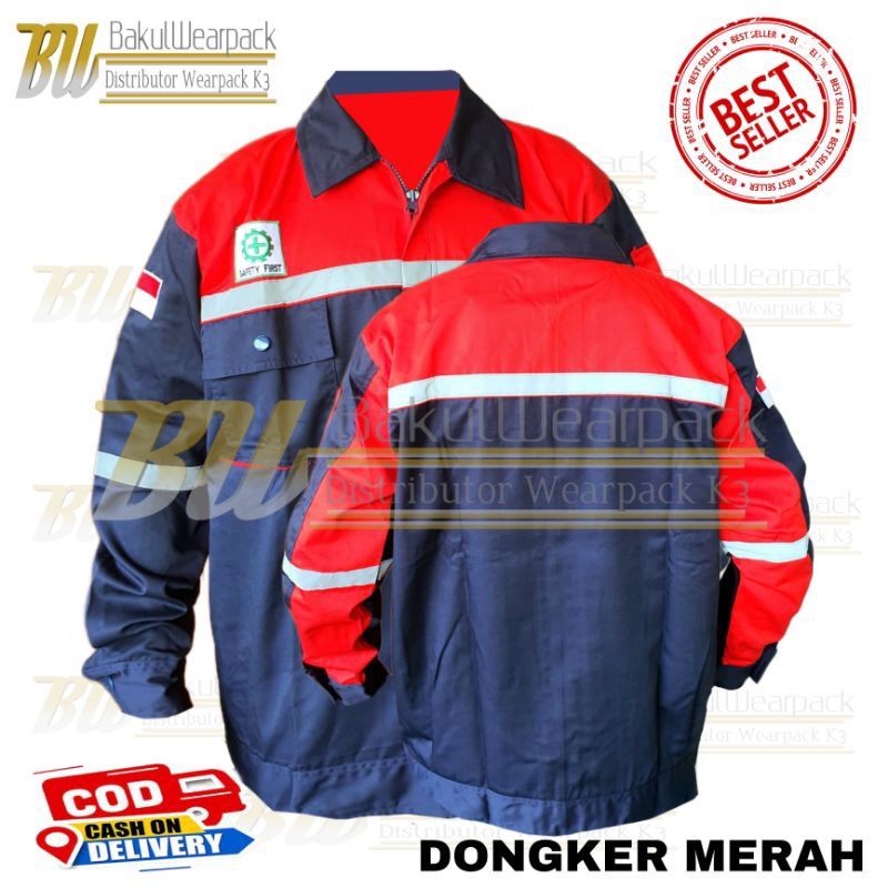 Jual Wearpack Safety / Kemeja Safety Atasan / Baju Safety Atasan ... Jual Wearpack Safety / Kemeja Safety Atasan / Baju Safety Atasan ...
