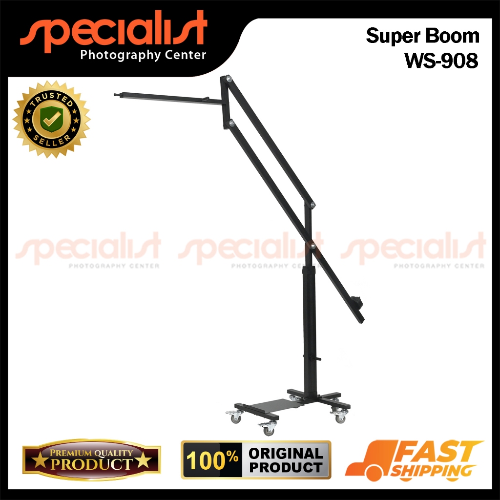 Jual Super Boom Stand WS-908 Heavy Duty Light Stand | Shopee Indonesia