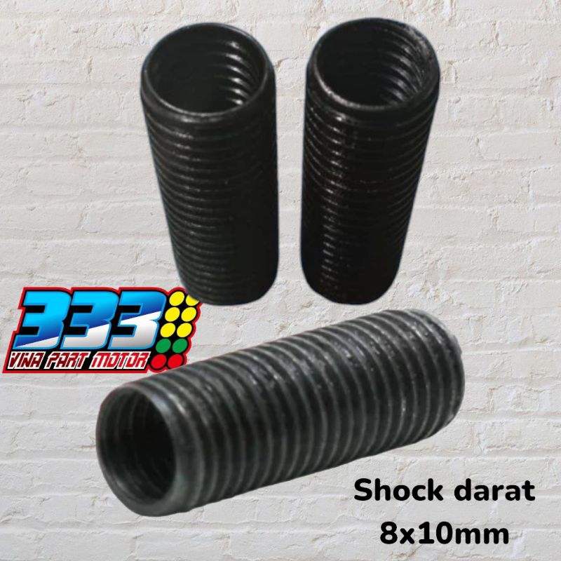 Jual shock drat m8 x m10 8x10 dalam baut 12 luar baut 14 besi | Shopee ...