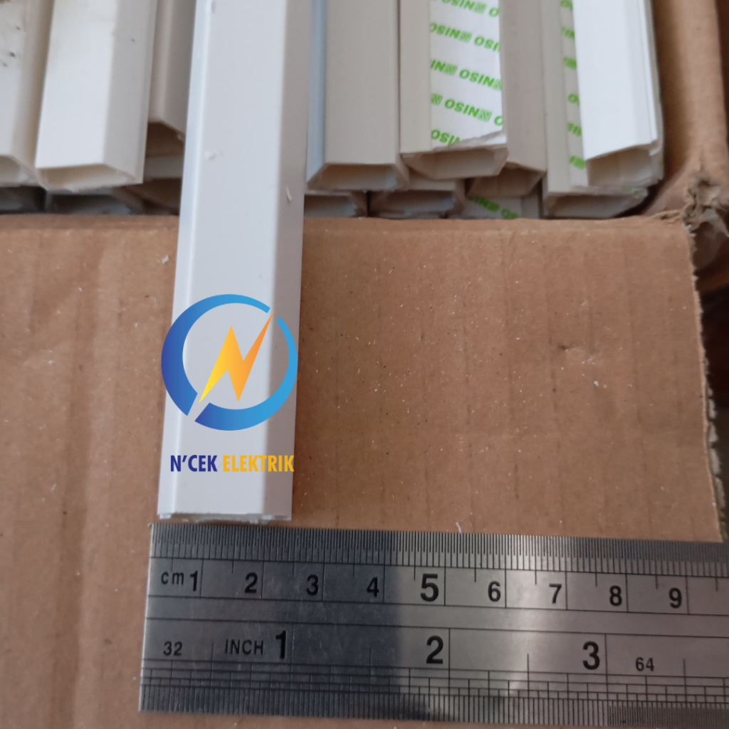 Jual NISO TC 4 TC4 CABLE DUCT PELINDUNG PENUTUP KABEL + DOUBLE TAPE ...