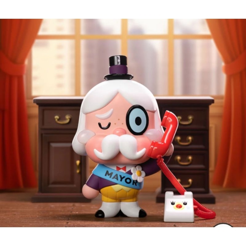 Jual POP MART CRYBABY × Powerpuff Girls Series Figures The Mayor 09 ...