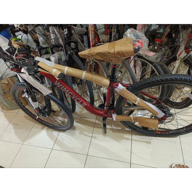 Jual sepeda MTB 27.5 merk wimcycle strom speed 3x8 microsift frame aloy ...