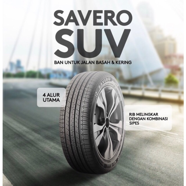Jual ban mobil 265/60 r18 gt savero suv 265 60 18 cocok untuk new pajero fortuner | Shopee Indonesia