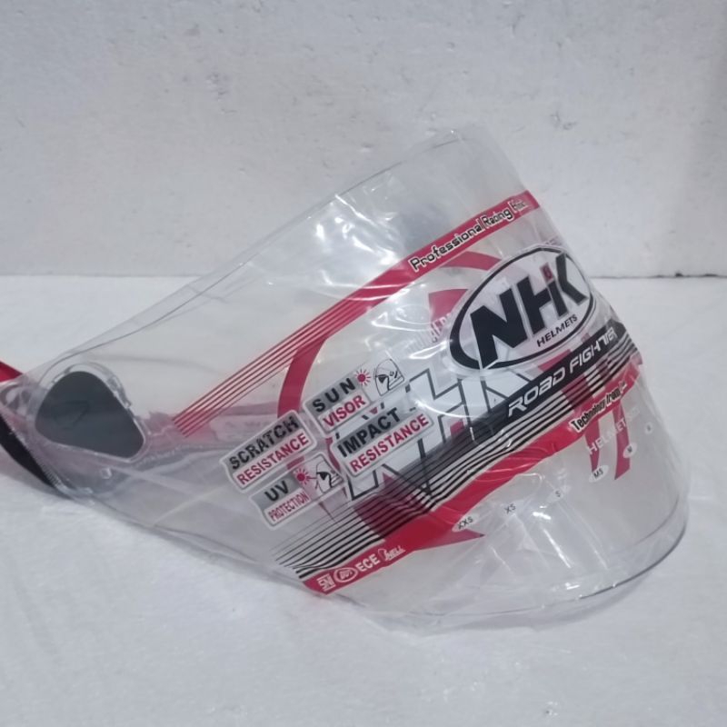 Jual KACA VISOR HELM NHK R6 | PNP NHK R1 MAX | ELITE CLEAR RAINBOW ...