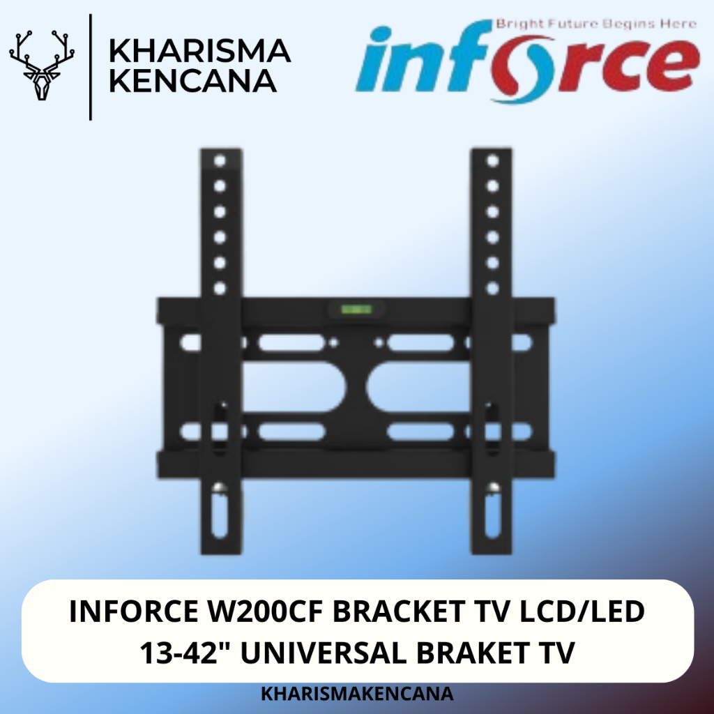 Jual INFORCE W200CF BRACKET TV LCD/LED 13-42" UNIVERSAL BRAKET TV ...