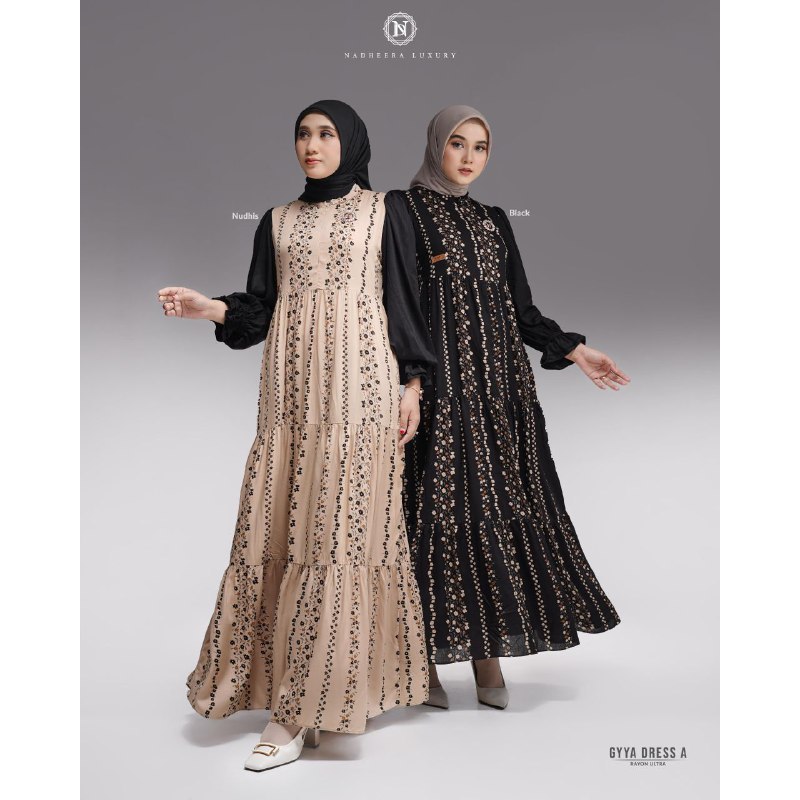 Jual GYYA DRESS A BY NADHEERA LUXURY | Shopee Indonesia