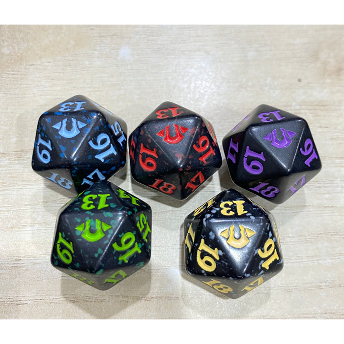Jual MTG Spindown Dice Modern Horizon 3 ( 5 Dice ) | Shopee Indonesia