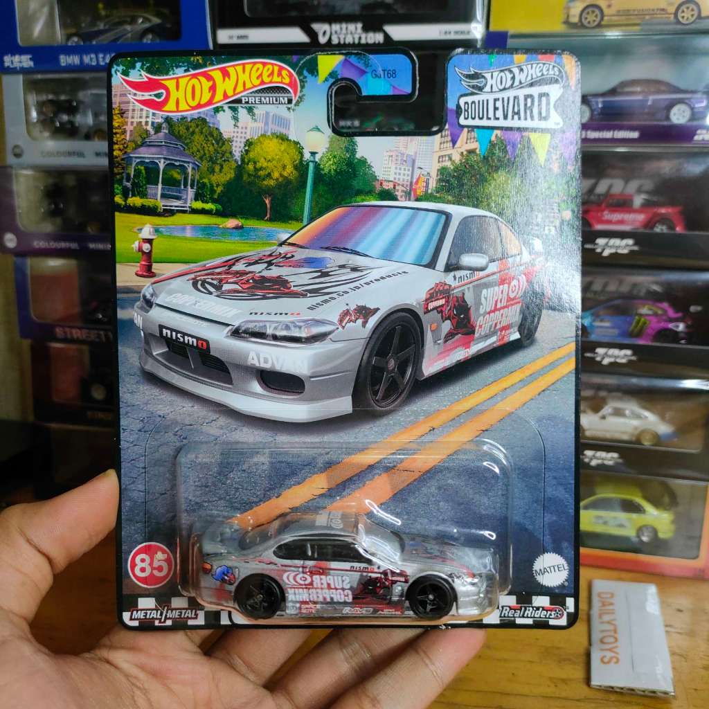 Jual Hotwheels Premium Nissan Silvia S15 Nismo R-Tune Proto Sticker ...
