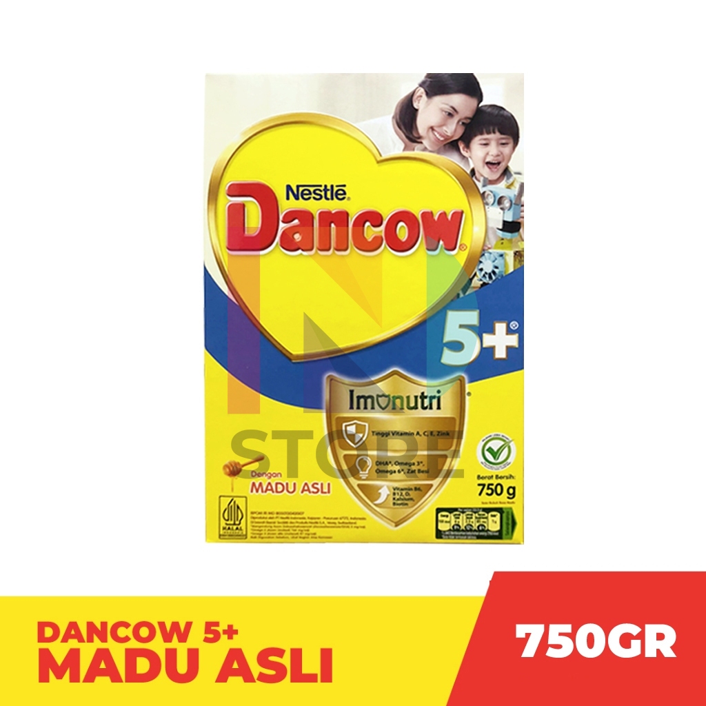 Jual DANCOW 1+/3+/5+ 750GR/1KG MADU/VANILA/COKELAT | Shopee Indonesia