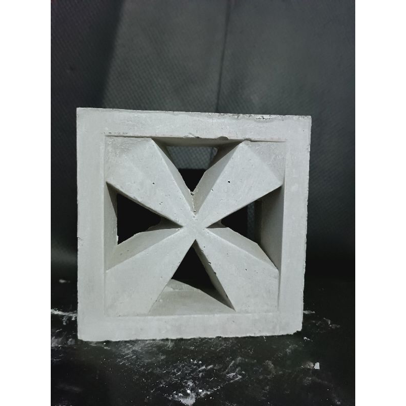 Jual cetakan roster fiber/ cetakan angin angin model cor basah ukuran ...