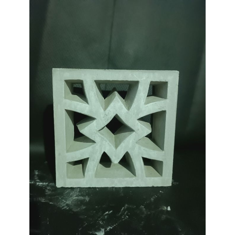 Jual cetakan roster fiber/ cetakan angin angin model cor basah ukuran ...