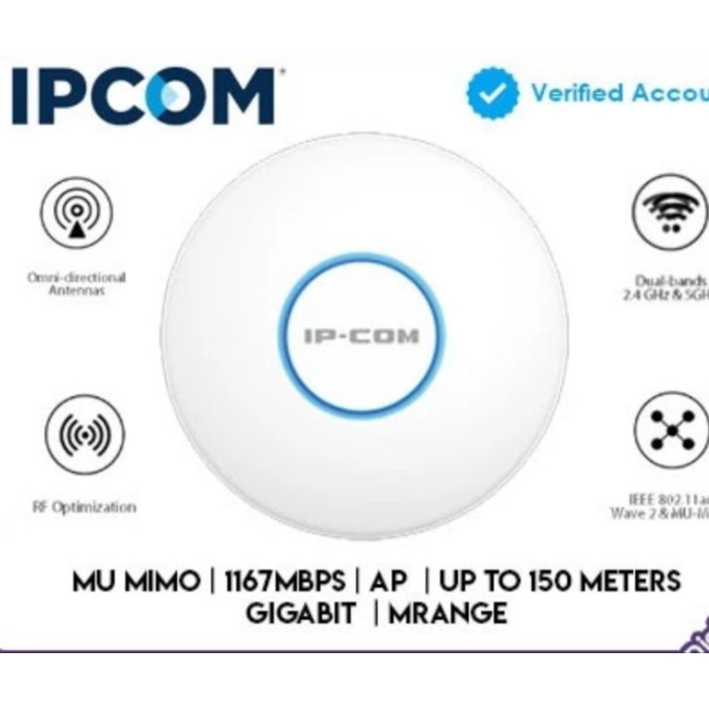 Jual Access Point ip COM iUAP-AC-LITE | Shopee Indonesia