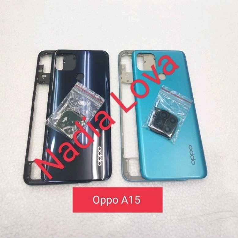 Jual Kesing Fullset Casing Fullset Backdoor + Bezel Oppo A15 2020 ...