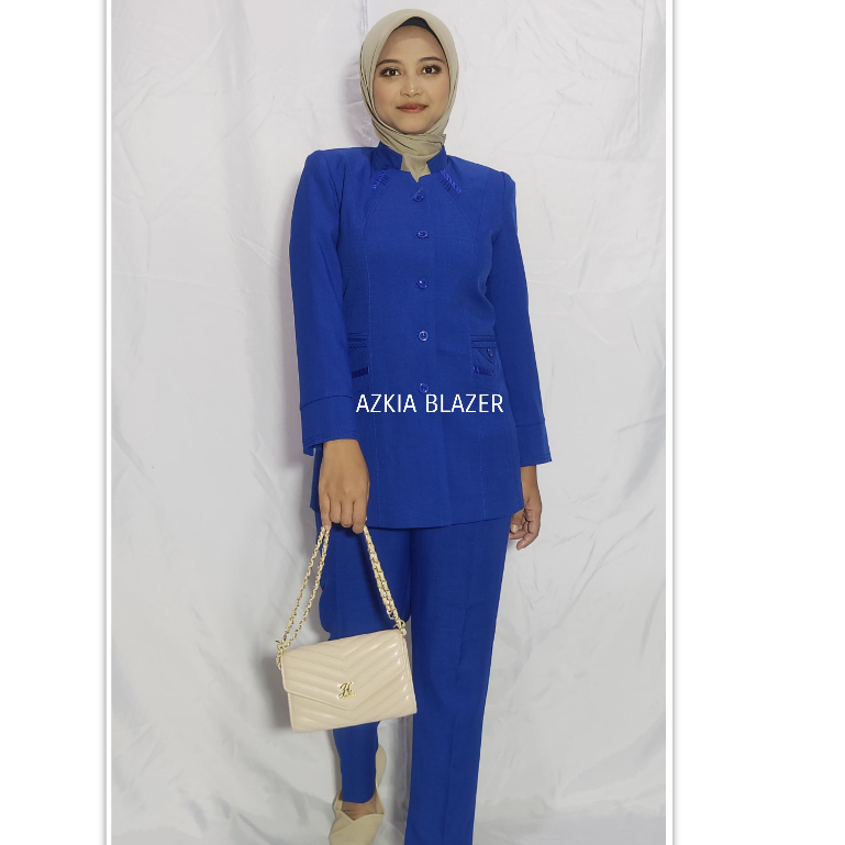 Jual Seragam baju kerja wanita kantor terbaru polyester premium import ...
