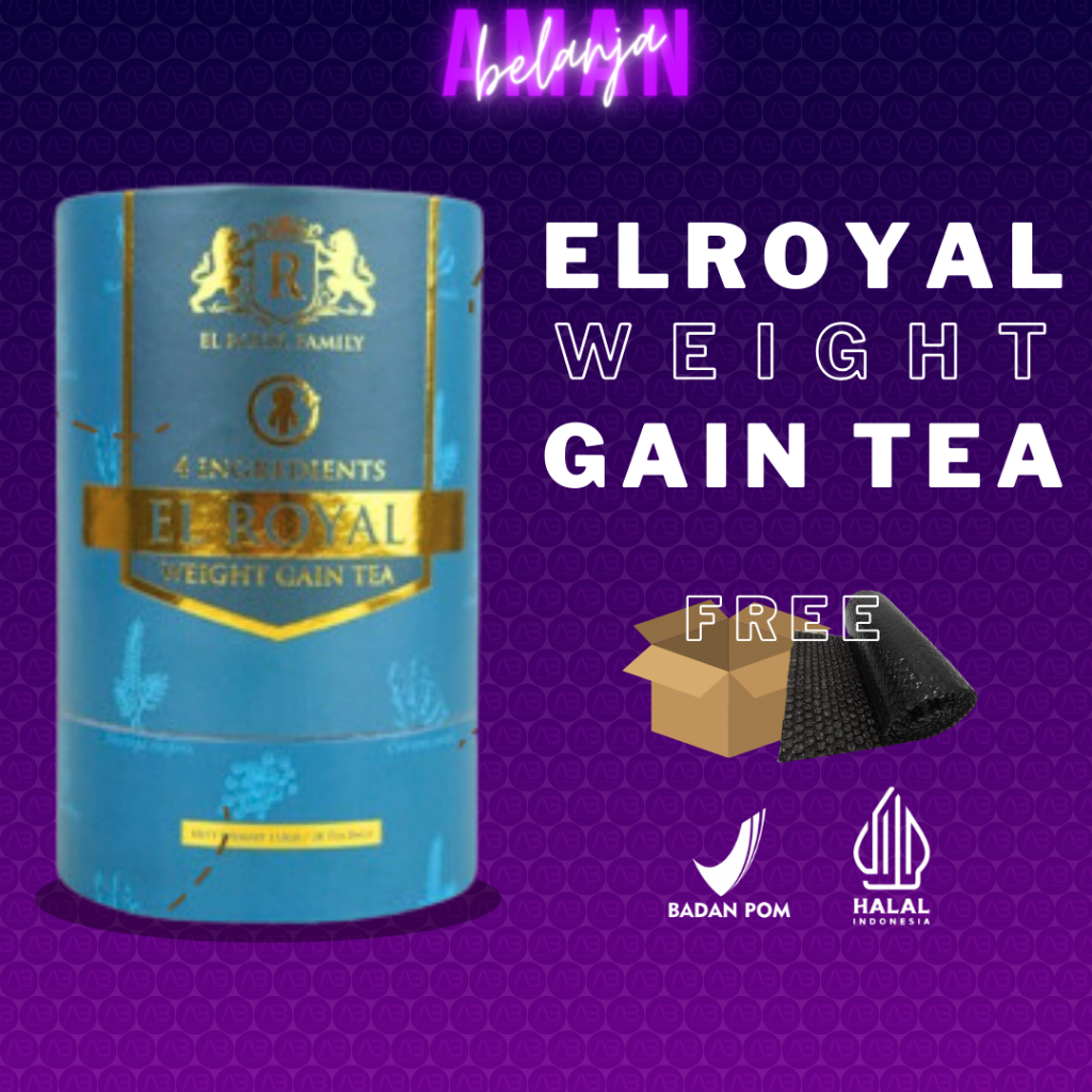 Jual EL ROYAL WEIGHT GAIN TEA - Teh Penggemuk 1 PCS - 2X Kali lebih ...