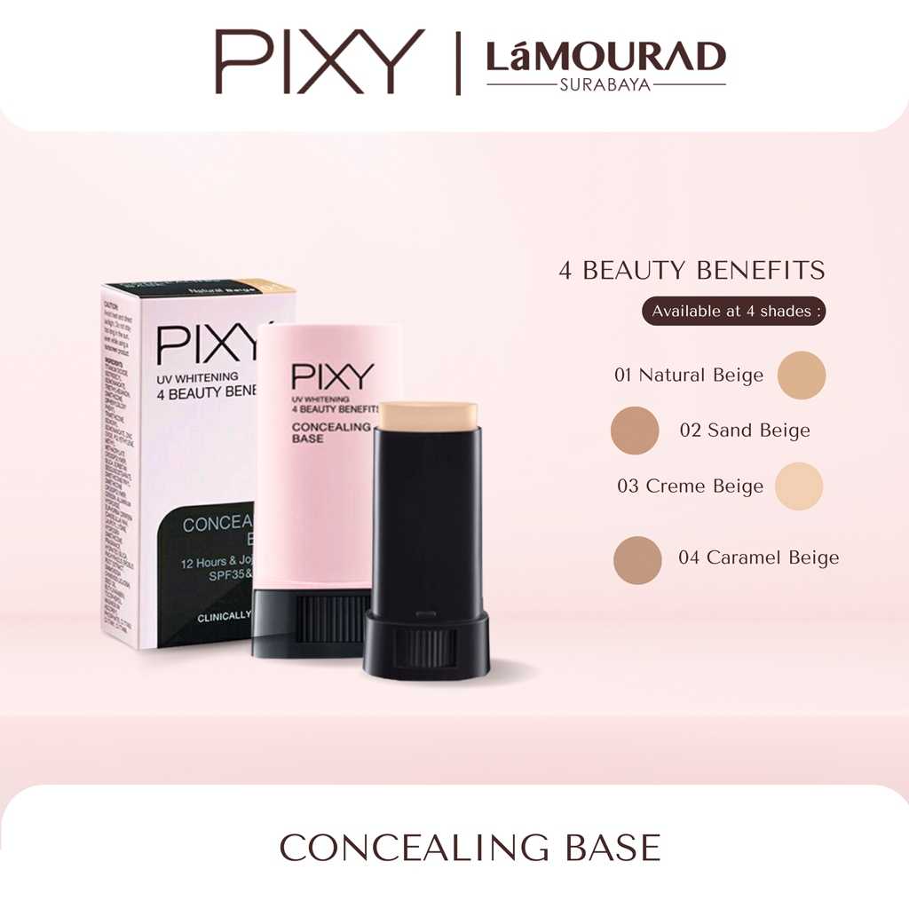 Jual PIXY Concealing Base 4 Beauty Benefits | Shopee Indonesia