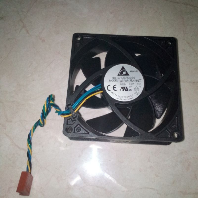Jual FAN PWM 8CM ORIGINAL DELTA AFB0812SH 12V 0.51A 4PIN | Shopee Indonesia