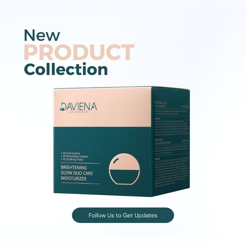 Jual Daviena Skincare Moisturizer Brightening Glow Duo Moisturizer ...