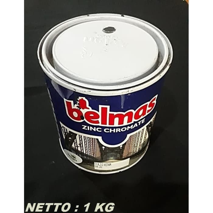 Jual Cat Papan Tulis Belmas Hitam Kaleng 1 Kg - Untuk Kayu / Besi ...