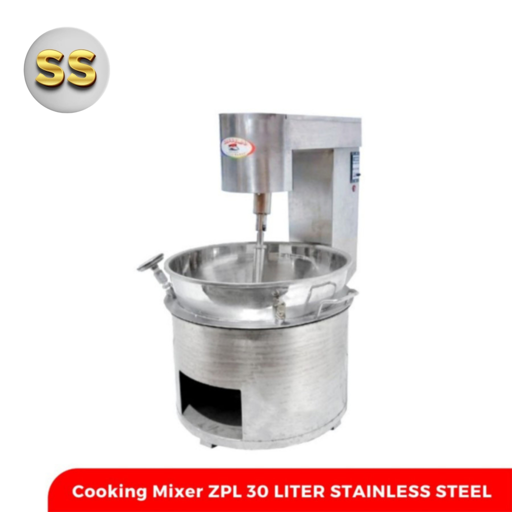 Jual Zeppelin Cooking Mixer 30 Liter (Stainless Steel) | Shopee Indonesia