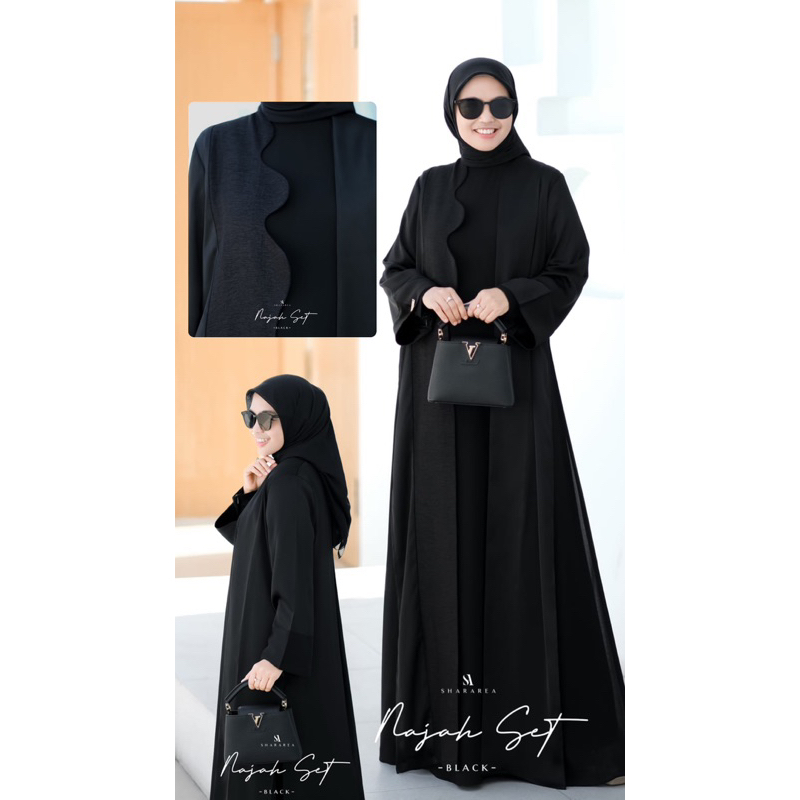 Jual Najah Set (Inner Dan Outer) by shArarea | Shopee Indonesia