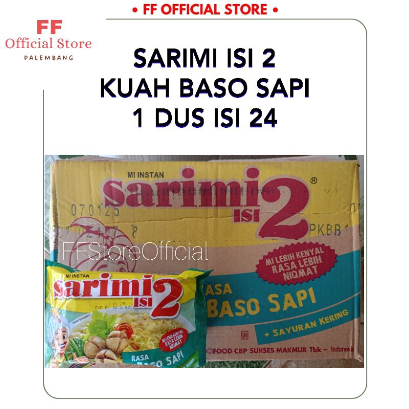 Jual SARIMI ISI 2 Rasa Baso Sapi 1 Dus isi 24 Bks | Shopee Indonesia