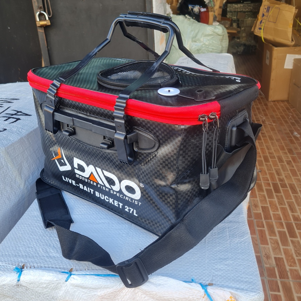 Jual tempat umpan hidup / live bucket daido 13 L dan 27 L | Shopee ...