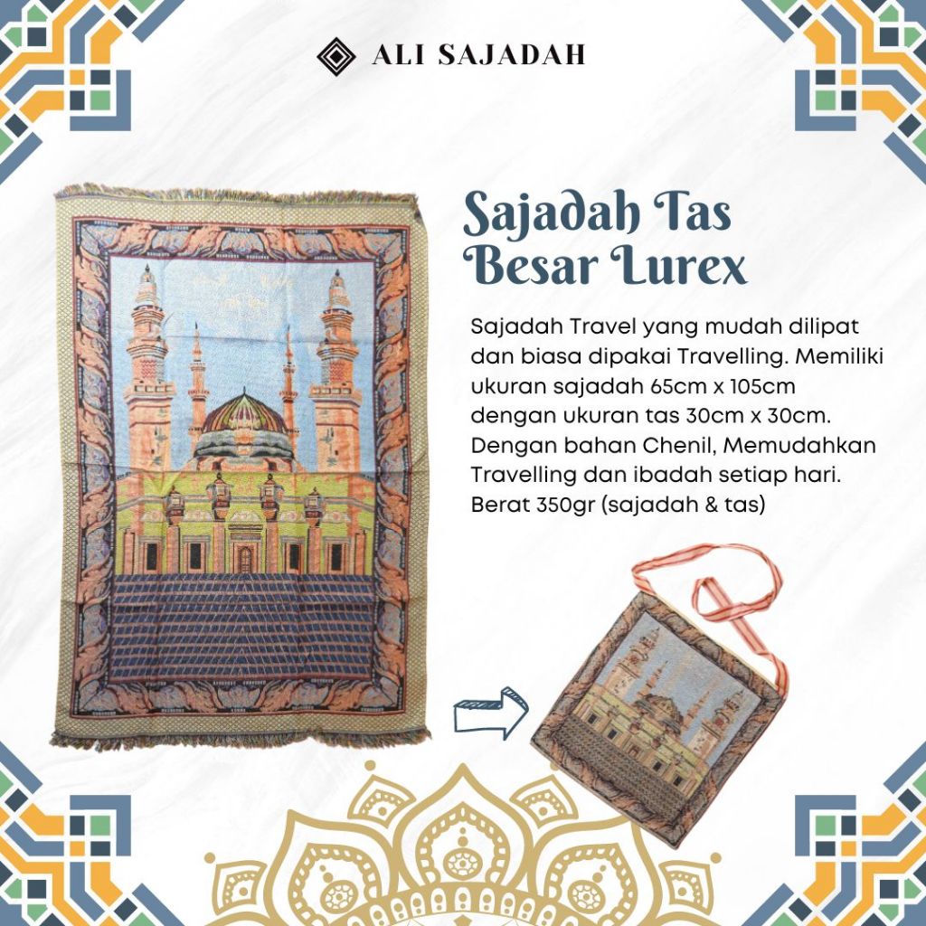 Jual Sajadah Tas Travel Turki Grosir Souvenir Oleh Oleh Haji Umroh ...