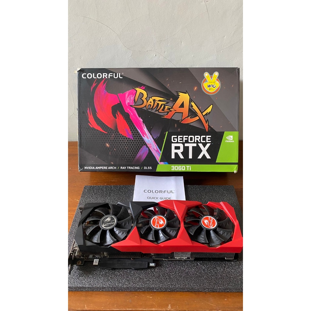 Jual VGA Colorful GeForce RTX 3060 Ti NB-V 8GB GDDR6 Fullset Garansi ...