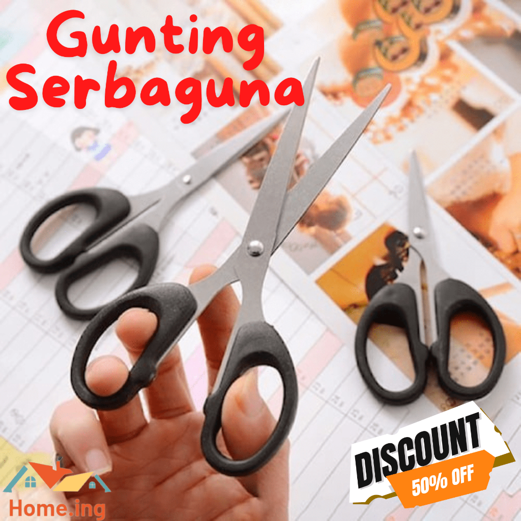 Jual Gunting Besar Bisa Untuk Kantor atau Kain/Gunting Kichen/ Gunting ...