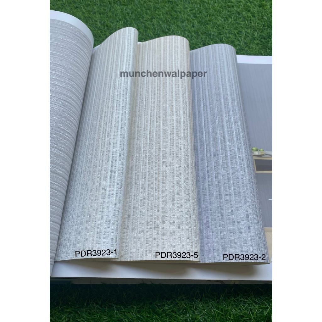 Jual Wallpaper Dinding Korea 15m2 Premium Polos Teksture Serat Core ...