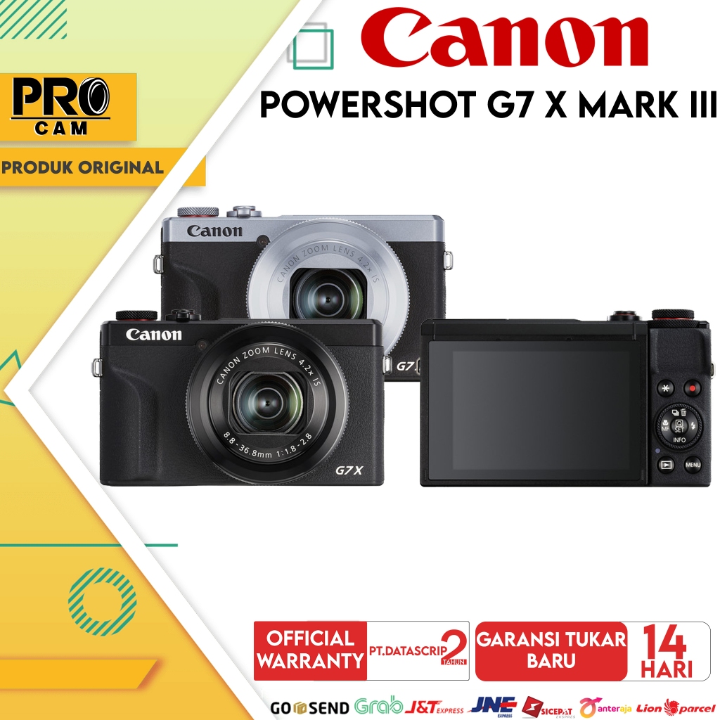 Jual Canon PowerShot G7 X Mark III / Canon G7X Mark III / Canon G7 X Mark III / Canon PowerShot ...