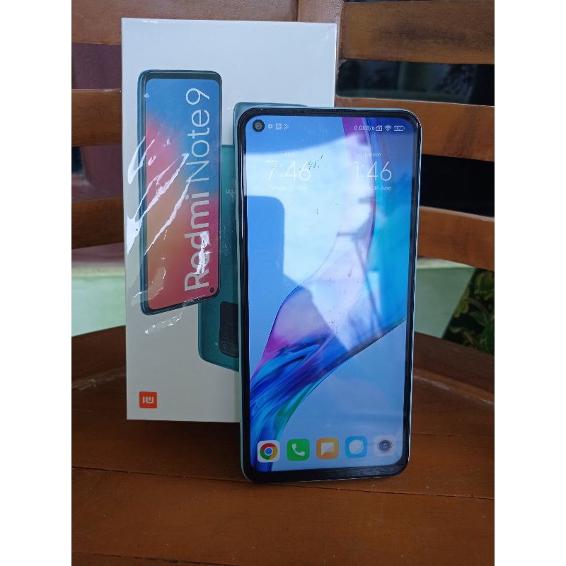 Jual Xiaomi Redmi Note 9 4/64 HP handphone second | Shopee Indonesia