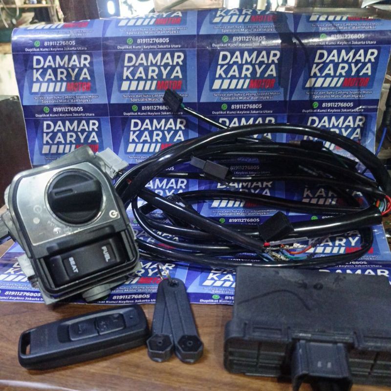 Jual KEYLESS BEAT DELUX / VARIO 125 PNP TINGGAL PASANG ORIGINAL ...