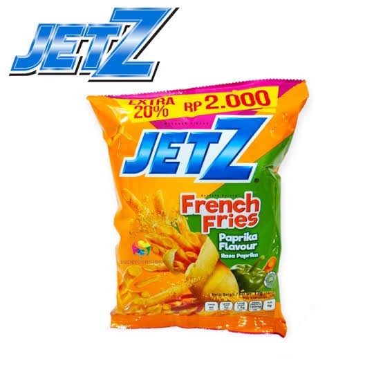 Jual jetZ sweet stick chocolate / jetZ french fries paprika (isi 10 pcs ...