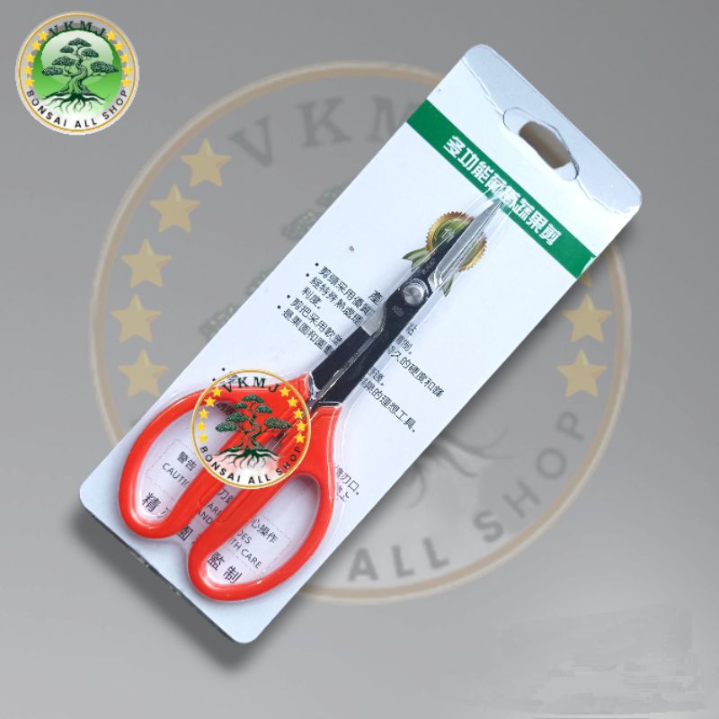 Jual Gunting Pruning Bonsai NONG FU LE 1020 Baja gagang oren | Shopee ...