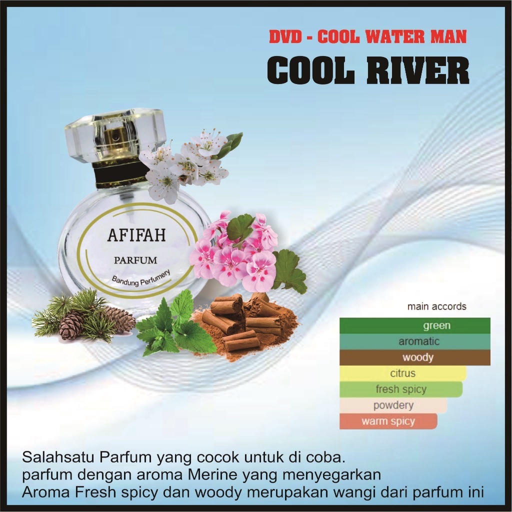 Jual Parfum Refill DVD - cool water man( Cool River ) | Shopee Indonesia
