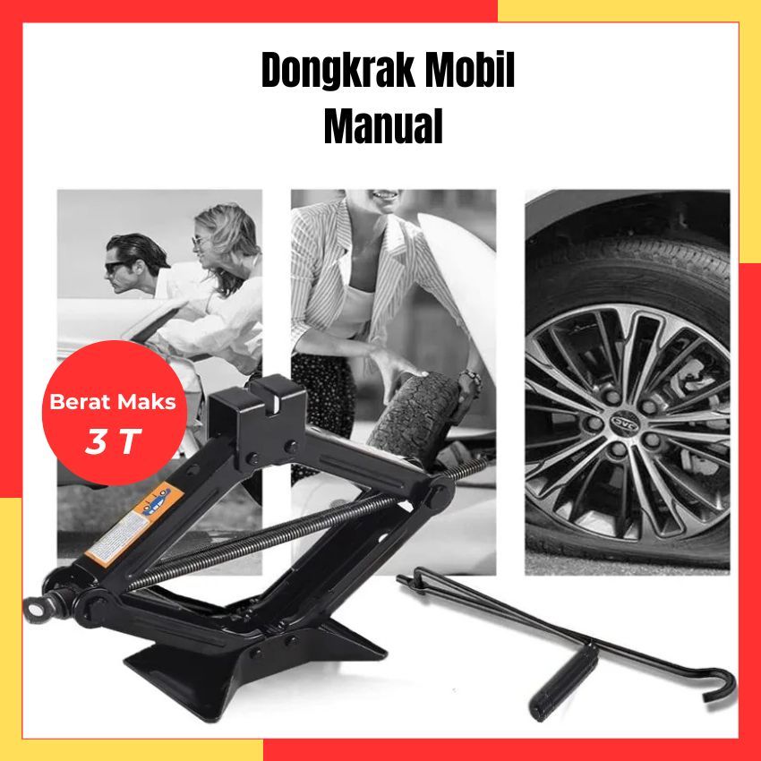 Jual Dongkrak Mobil 5 Ton Manual Car Jack Stand Hidrolik Murah | Shopee ...