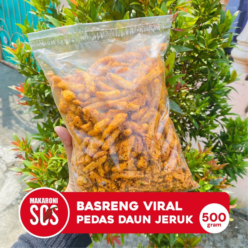 Jual 500GR 1/2KG BASRENG VIRAL | BAKSO GORENG PEDAS DAUN JERUK ...