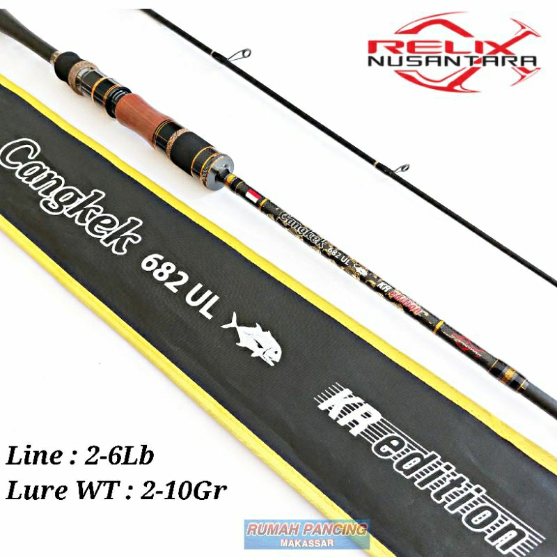 Jual Joran Relix Nusantara Cangkek 682 UL KR Edition / Stik Pancing Ultra Light | Shopee Indonesia
