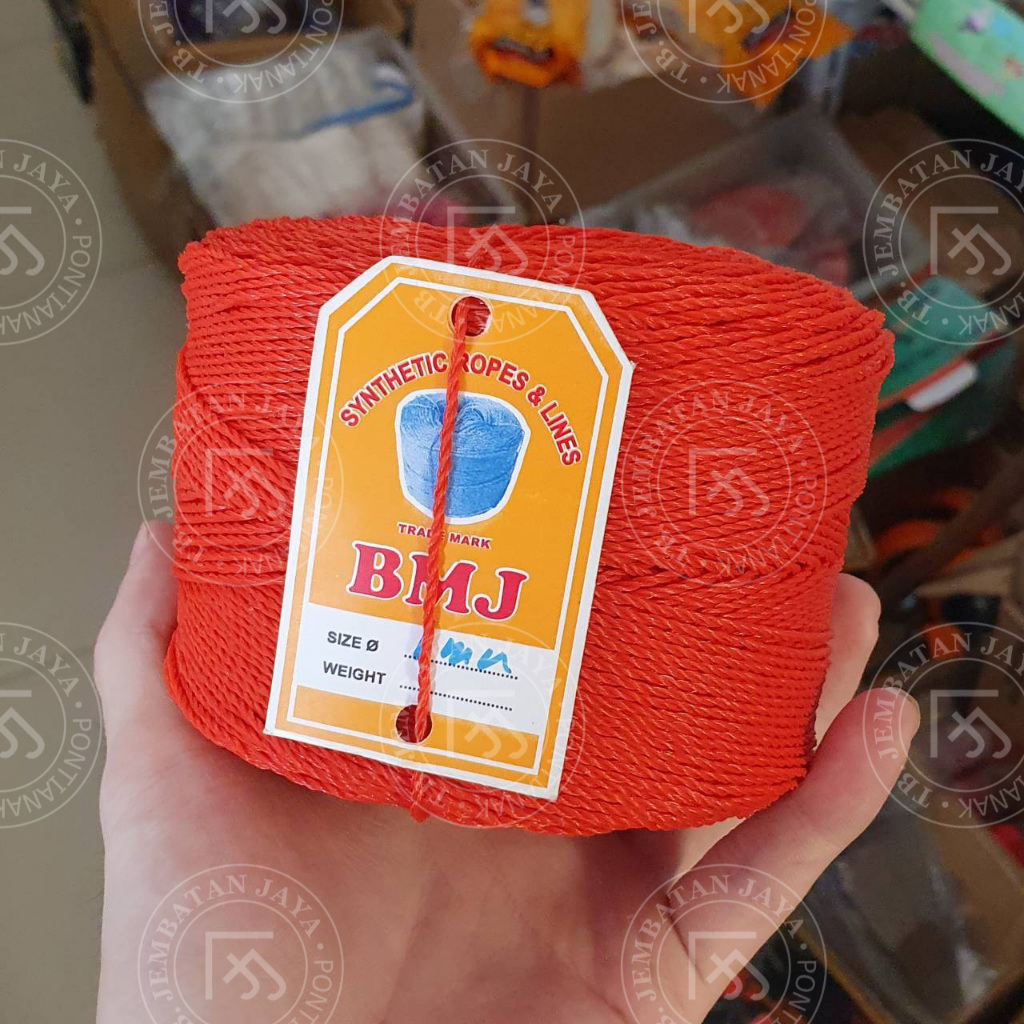 Jual Tali Tambang 1 mm KECIL 1mm Sintetis Synthetic Ropes BMJ Plastik Lines Plastic | Shopee ...