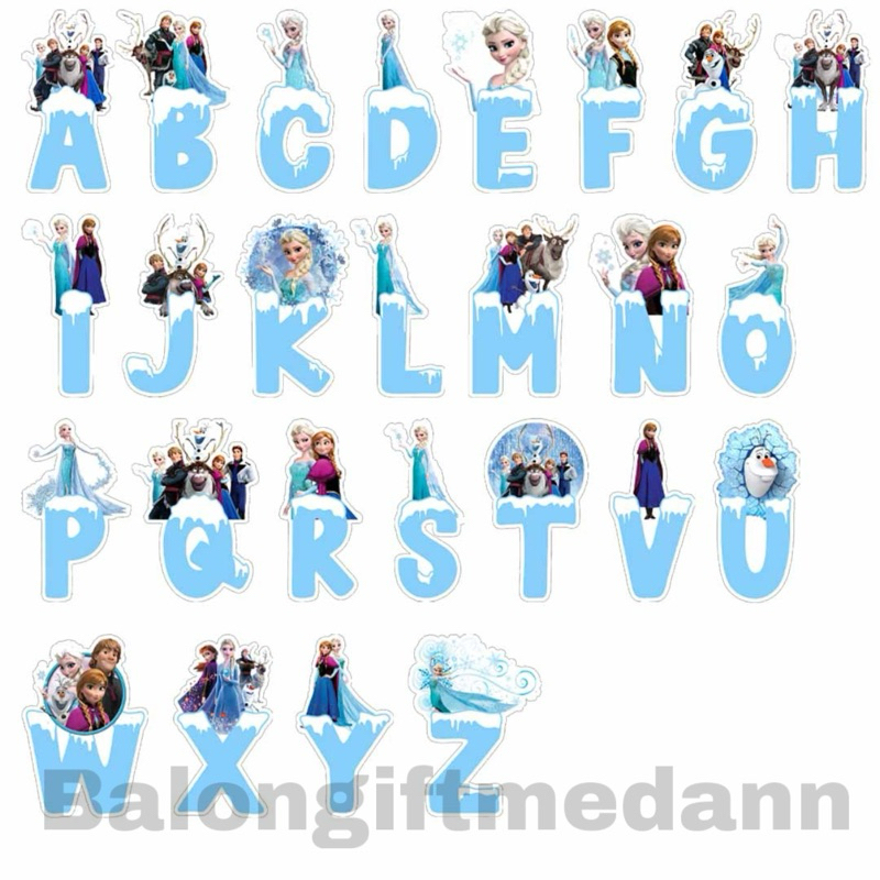 Jual BANNER HAPPY BIRTHDAY CUSTOM NAMA FROZEN | Shopee Indonesia