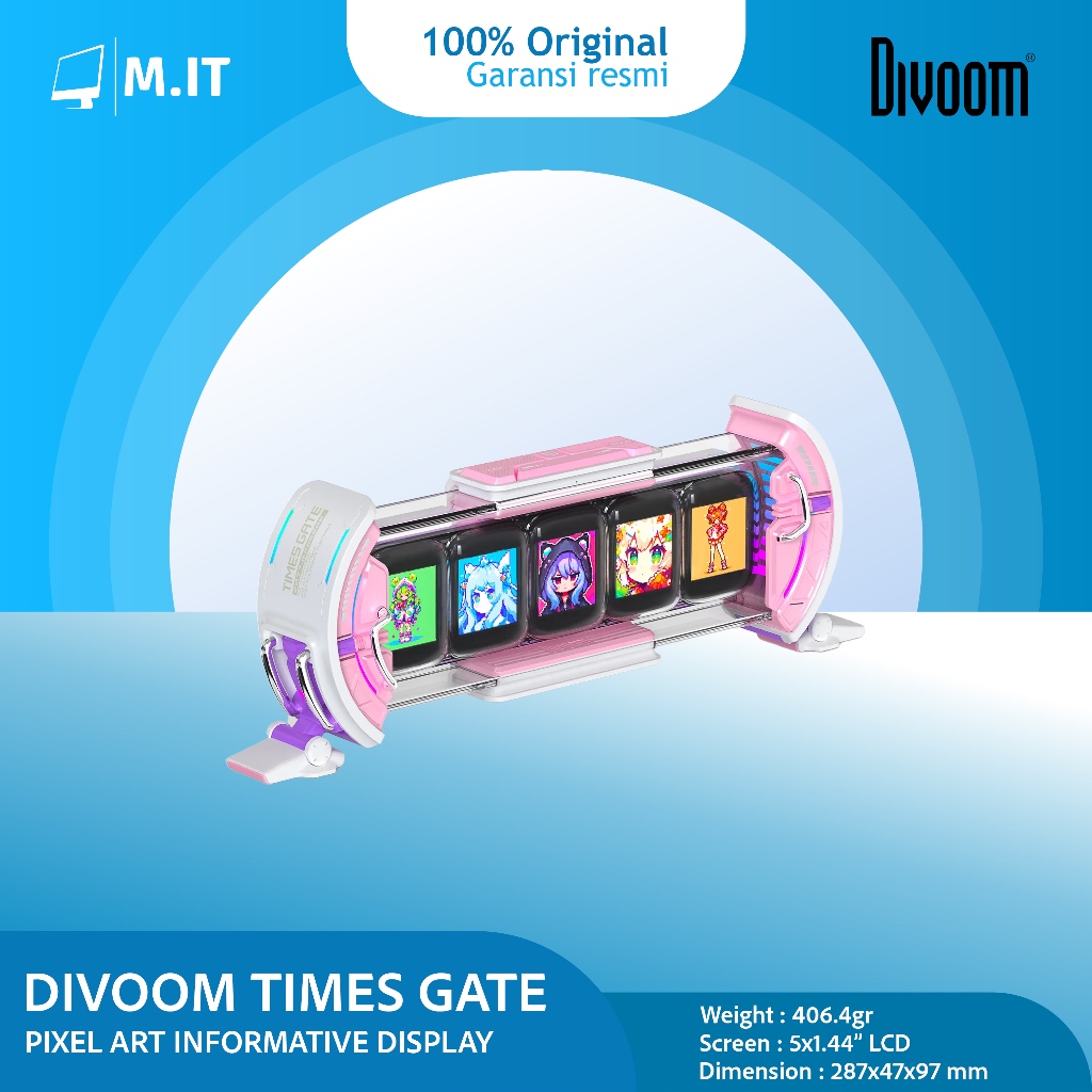 Jual Divoom Times Gate Pixel Art Informative Display | Shopee Indonesia