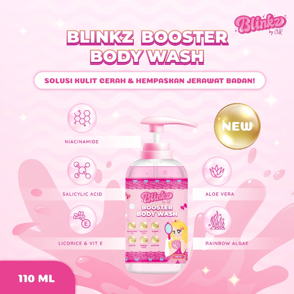 Jual BLINKZ BOOSTER BODY WASH 110 ML | Shopee Indonesia