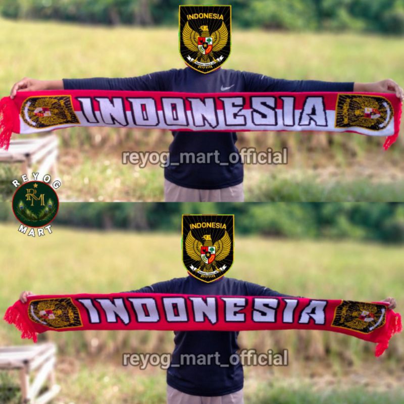 Jual SCARF TIMNAS INDONESIA SPEZIAL 12 GET PREMIUM SYAL FORZA GARUDA ...