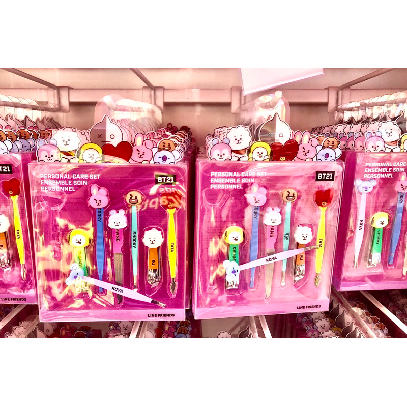 Jual Miniso x BT21 Collection Personnel / Personal Care Set BTS Series ...