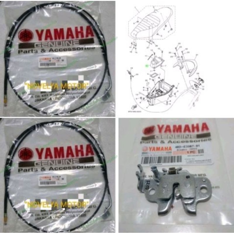 Jual KABEL JOK FINO 125 FINO GRANDE ORIGINAL | Shopee Indonesia