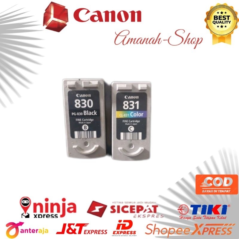 Jual Canon, 830/831 uda terisi tinta/siap pakai | Shopee Indonesia