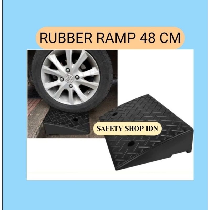 Jual Rubber Ramp Tanjakan Karet / Portable Rubber Ramp / Tanjakan Mobil ...